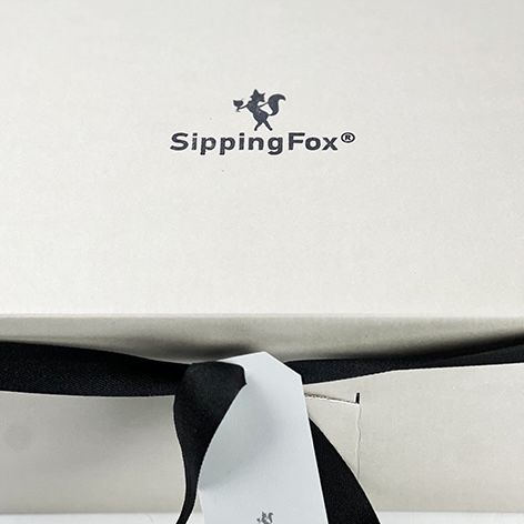 Grey or White Hamper Box - Sipping Fox
